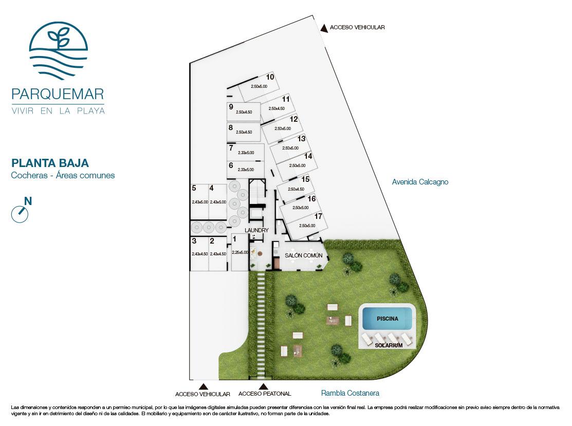 Edificio Parquemar – Vivir en la playa – Unidades de 1, 2 y 3 dormitorios frente al mar.
