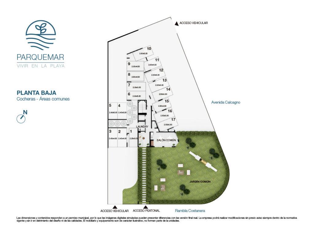 Edificio Parquemar – Vivir en la playa – Unidades de 1, 2 y 3 dormitorios frente al mar.