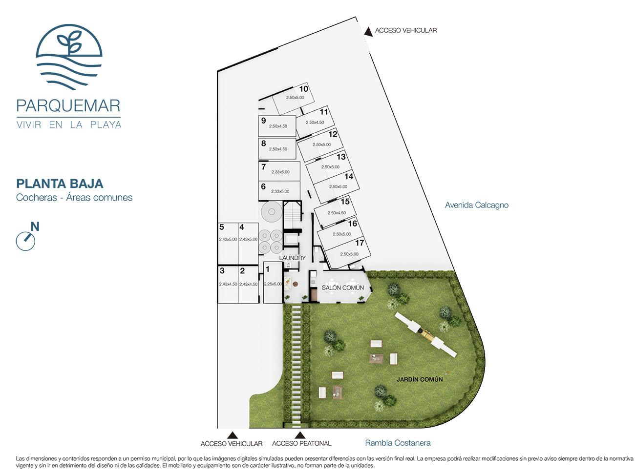 Edificio Parquemar – Vivir en la playa – Unidades de 1, 2 y 3 dormitorios frente al mar.